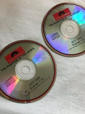 Vintage | Media | The Phantom Of The Opera 987 2cd Album Original ...